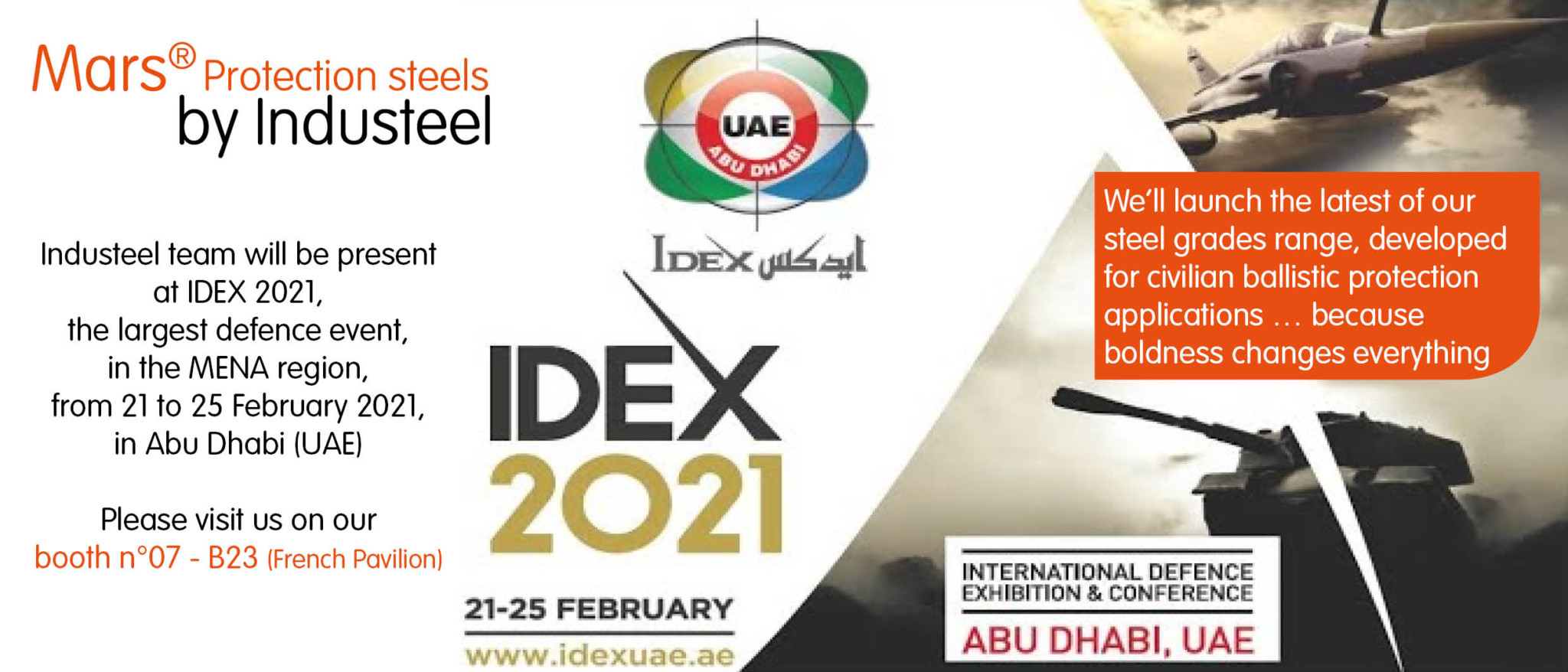 IDEX 2021 - Industeel