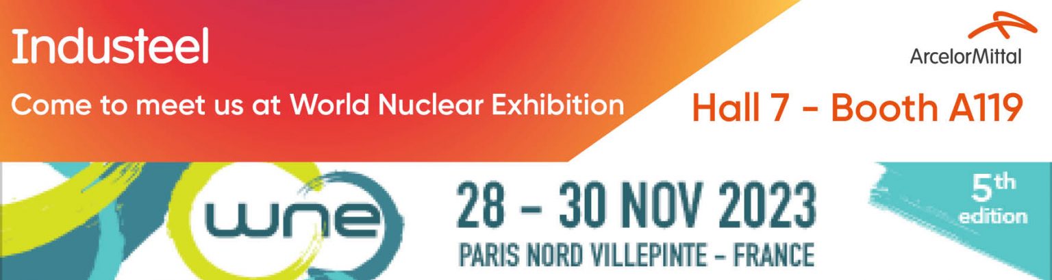 Let’s meet at World Nuclear Exhibition (WNE) - Industeel