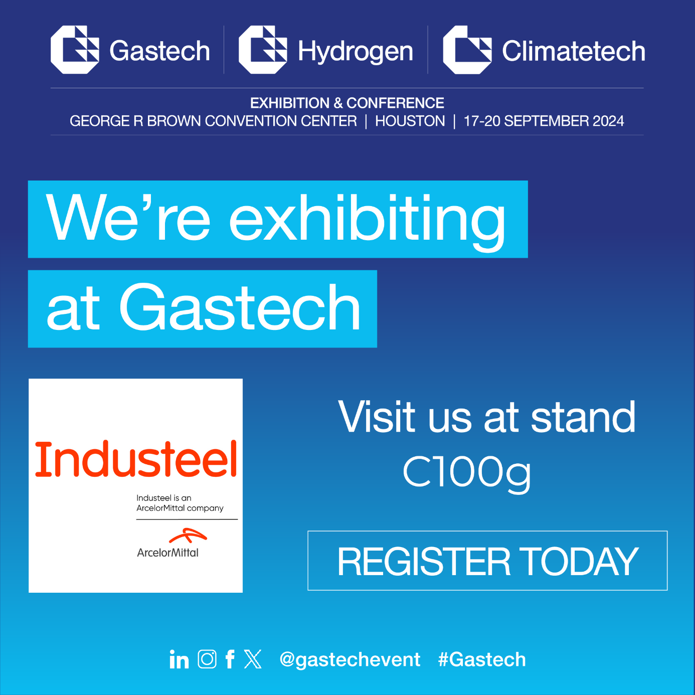 Gastech 2024 - Industeel